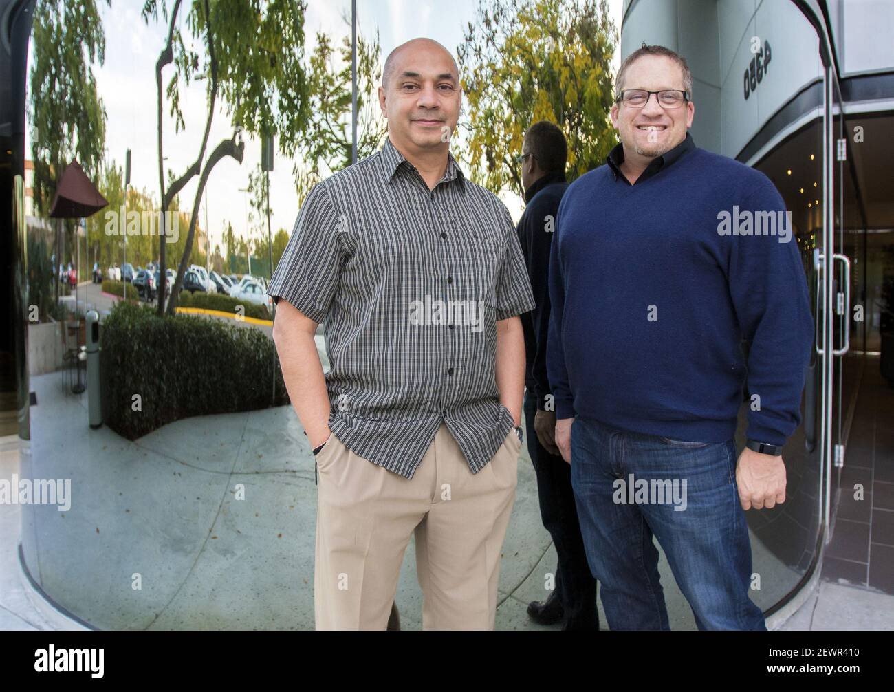 Netradyne President Sandeep Pandya and Vice President, Fleets, Adam ...