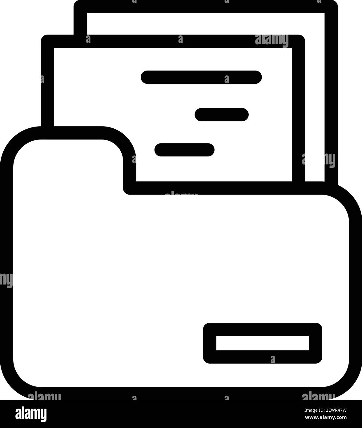 Support files icon. Outline support files vector icon for web design ...