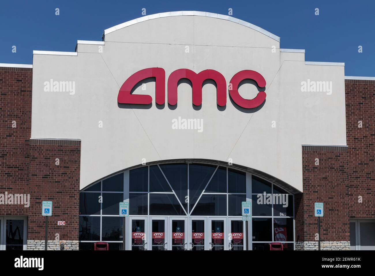 Indianapolis - Circa March 2021: AMC Movie Theater Location. AMC ...