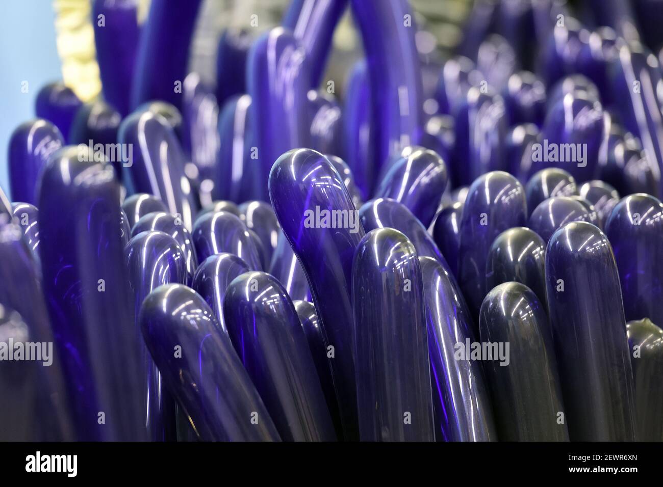 New York Times Square Alliance balloon technician volunteers inflate ...