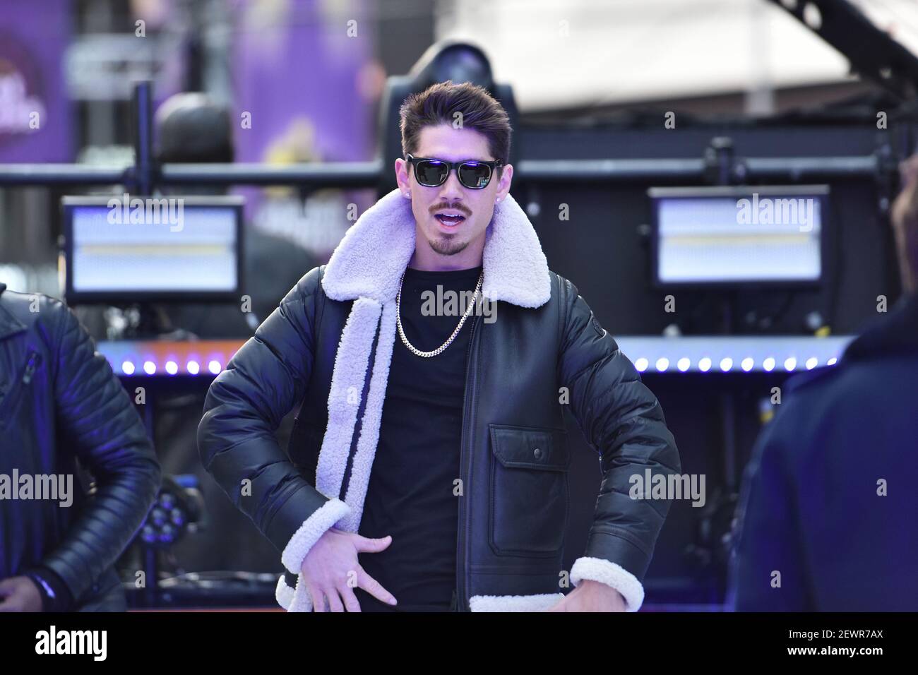 Choreographer Bryan Tanaka attends rehearsals in Times Square before ...