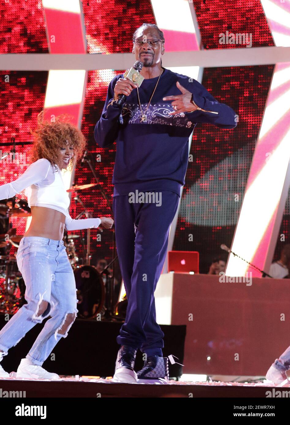 MIAMI, FLORIDA - DECEMBER 31: Snoop Dogg performs during the Pitbull's ...