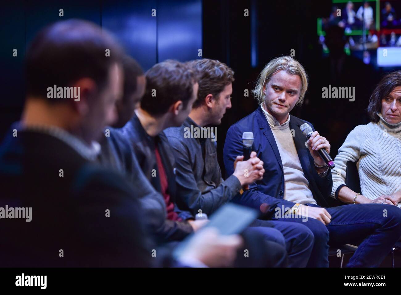 NEW YORK, NY - JANUARY 9: Freddie M. Frizell and Alisa Tager attend a ...