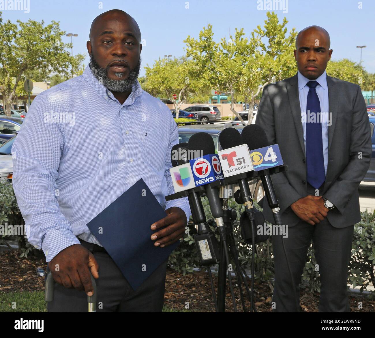 Healthcare professional Charles Kinsey, shot by a North Miami police ...