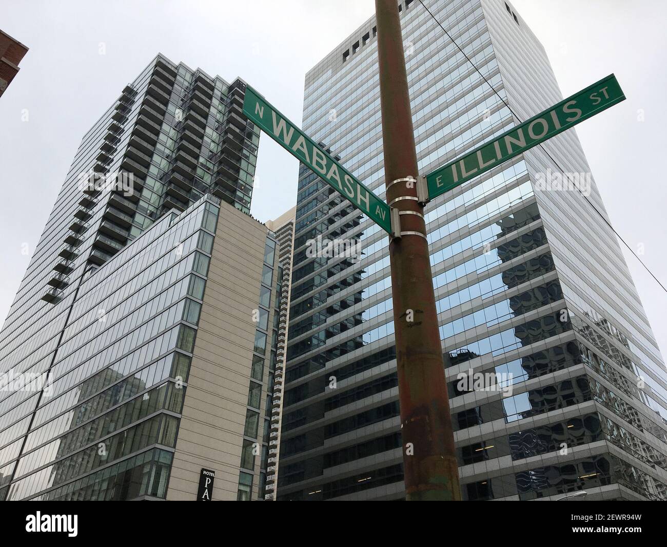 Honorary Trump street signs were taken down. (Photo by Michael Riopell ...