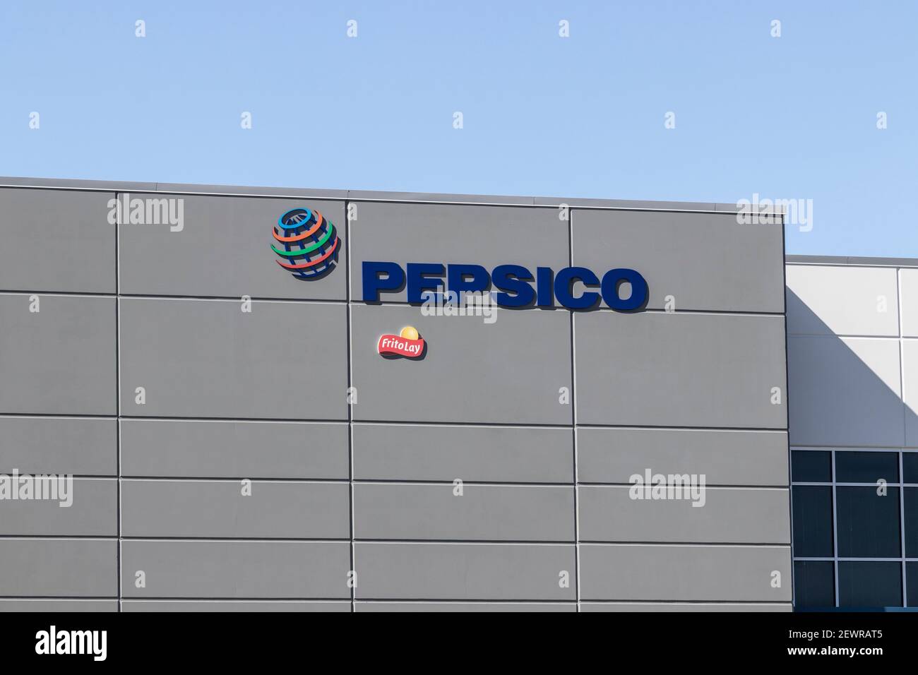 Whitestown - Circa March 2021: Pepsico and Frito Lay distribution ...