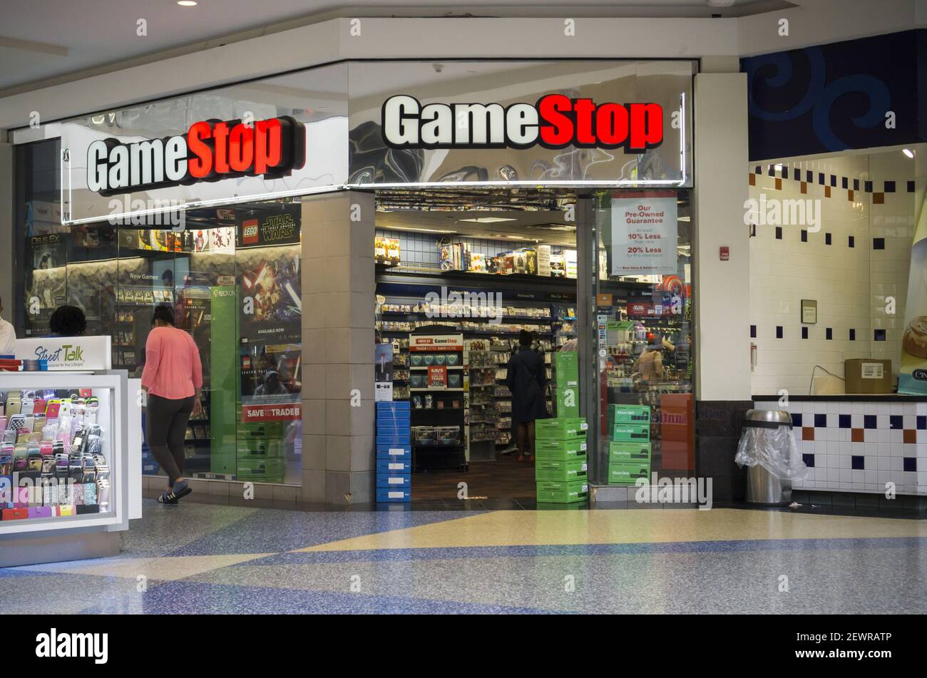 A GameStop in a mall in Valley Stream on Long Island on Saturday, July ...
