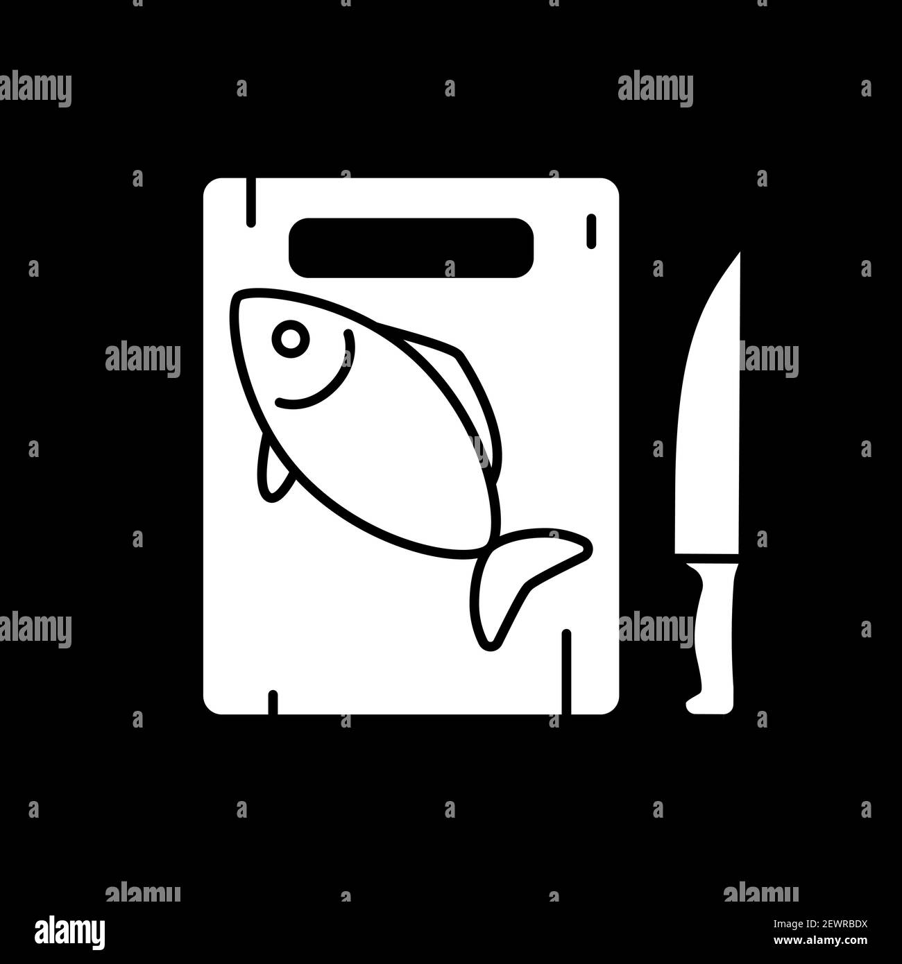 Cut Filet Knife Stock Vector Images - Alamy