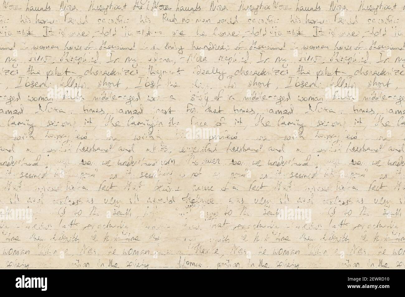 Abstract background in vintage style with old aged yellow brown paper ...