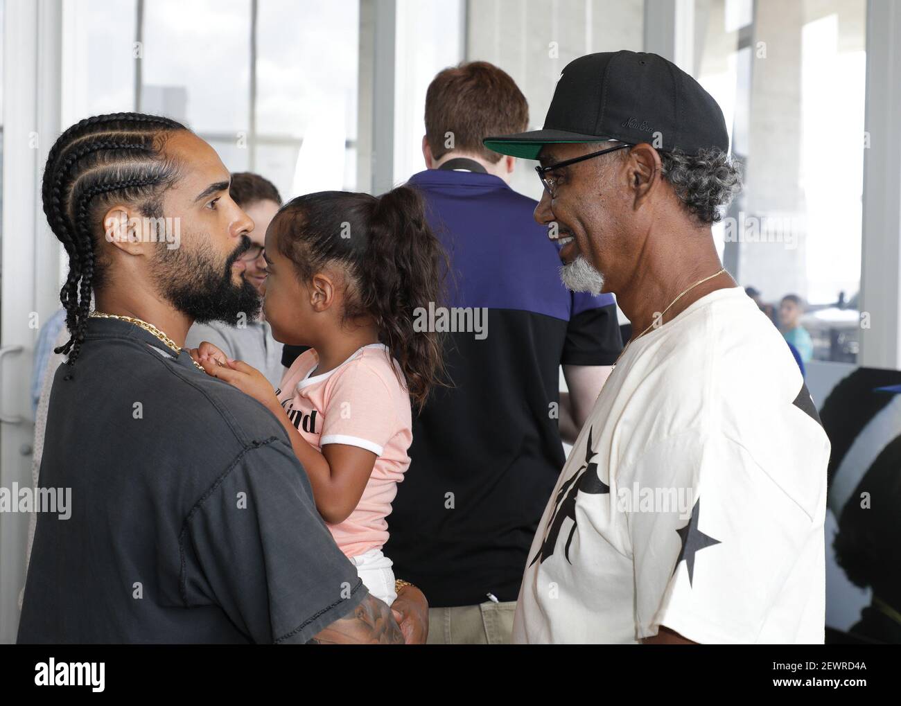 MIAMI BEACH,FLORIDA- JULY 10: Jerry Lorenzo and Jerry Manuel attend NEW ...