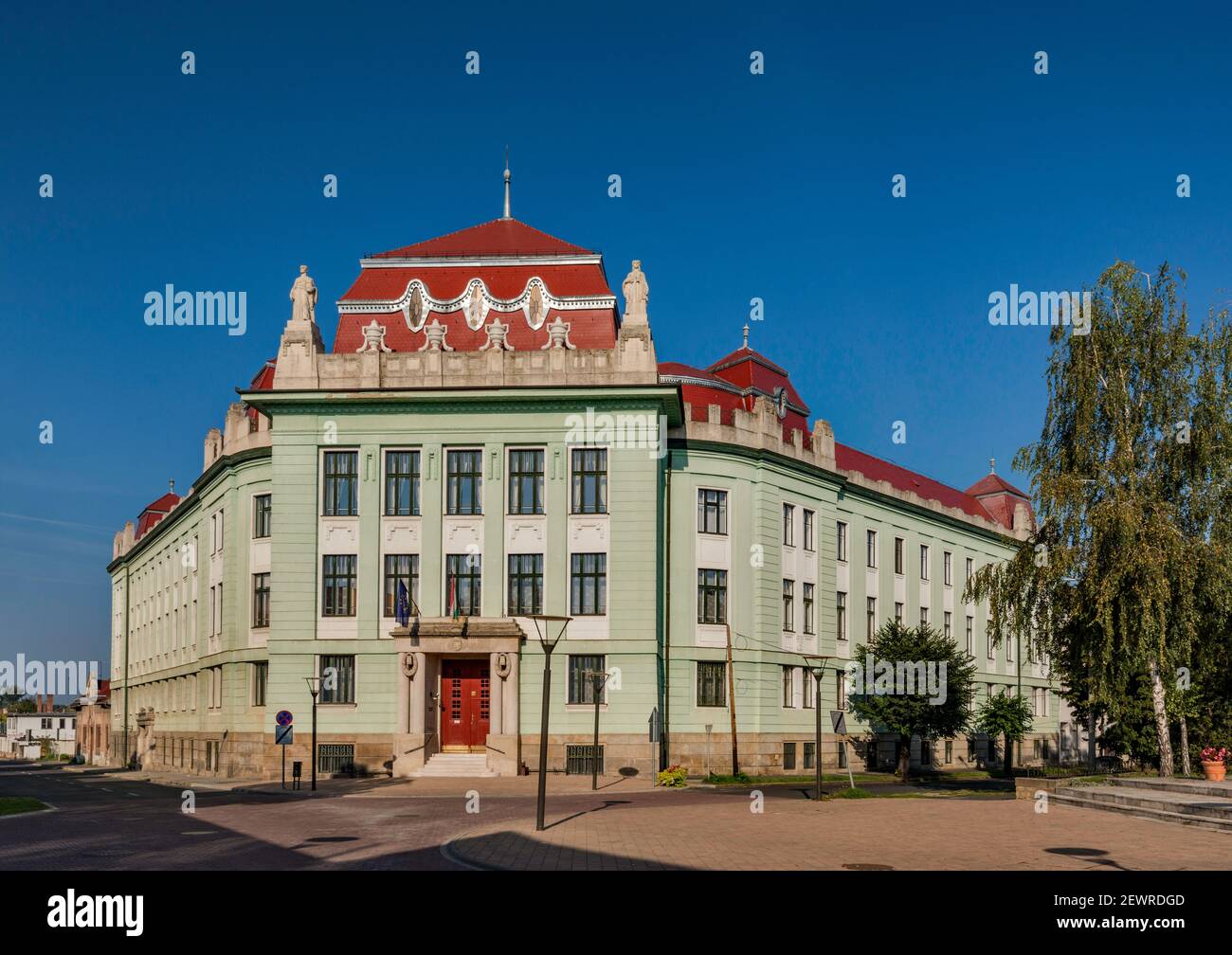 Nograd County Courthouse in Balassagyarmat, Northern Uplands, Hungary ...