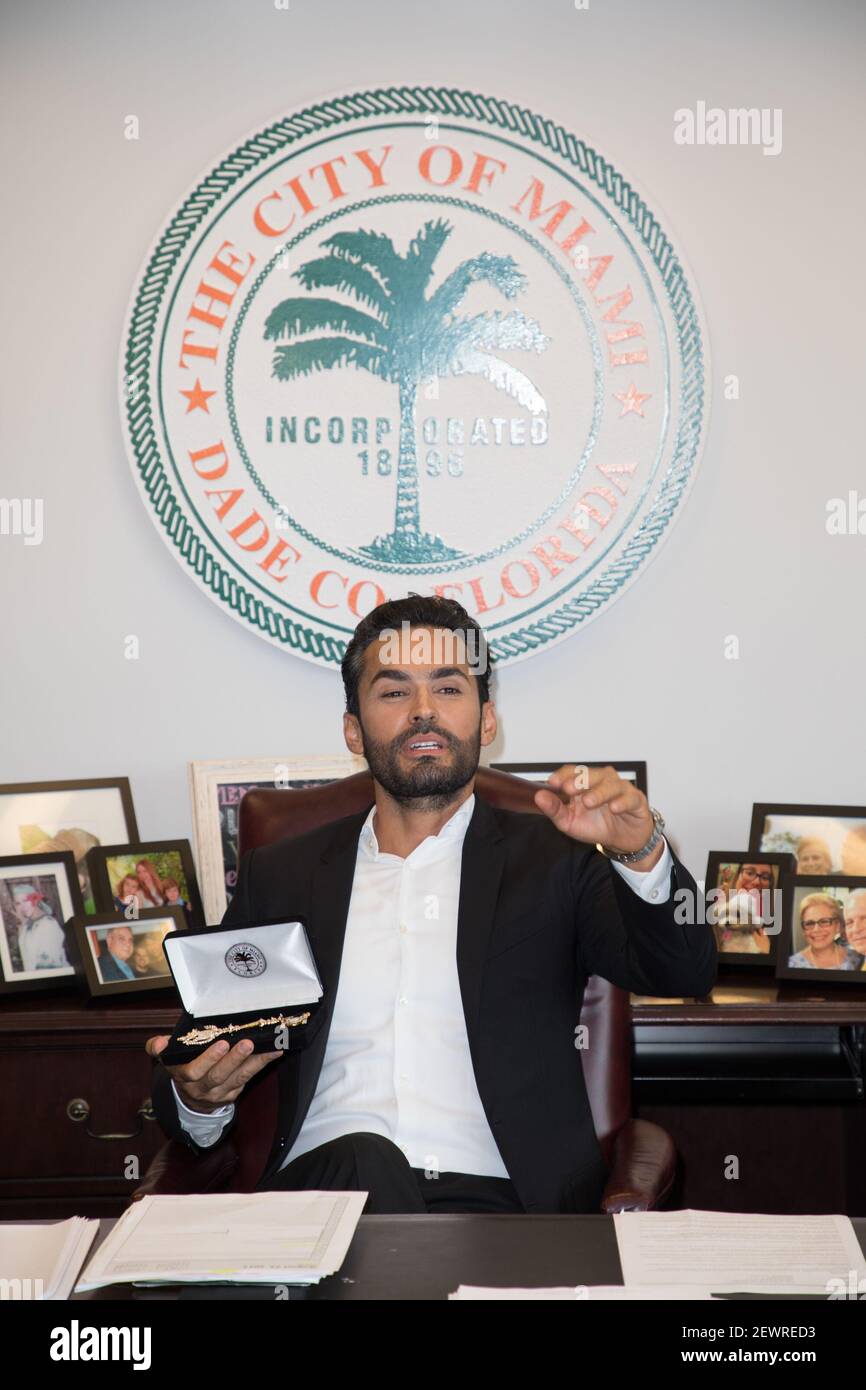 MIAMI, FLORIDA - AUGUST 22: Actor Fabian Rios is seen during the ...