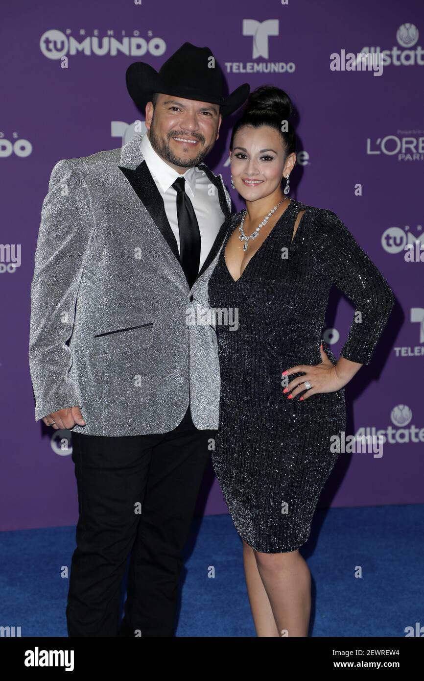 MIAMI, FL - AUGUST 24: Michael Salgado arrives at Telemundo's 2017 ...