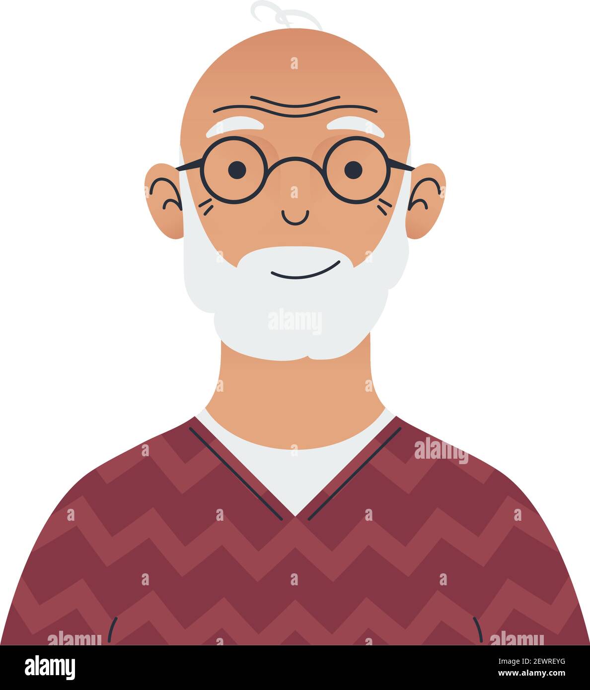 old man avatar character icon Stock Vector Image & Art - Alamy
