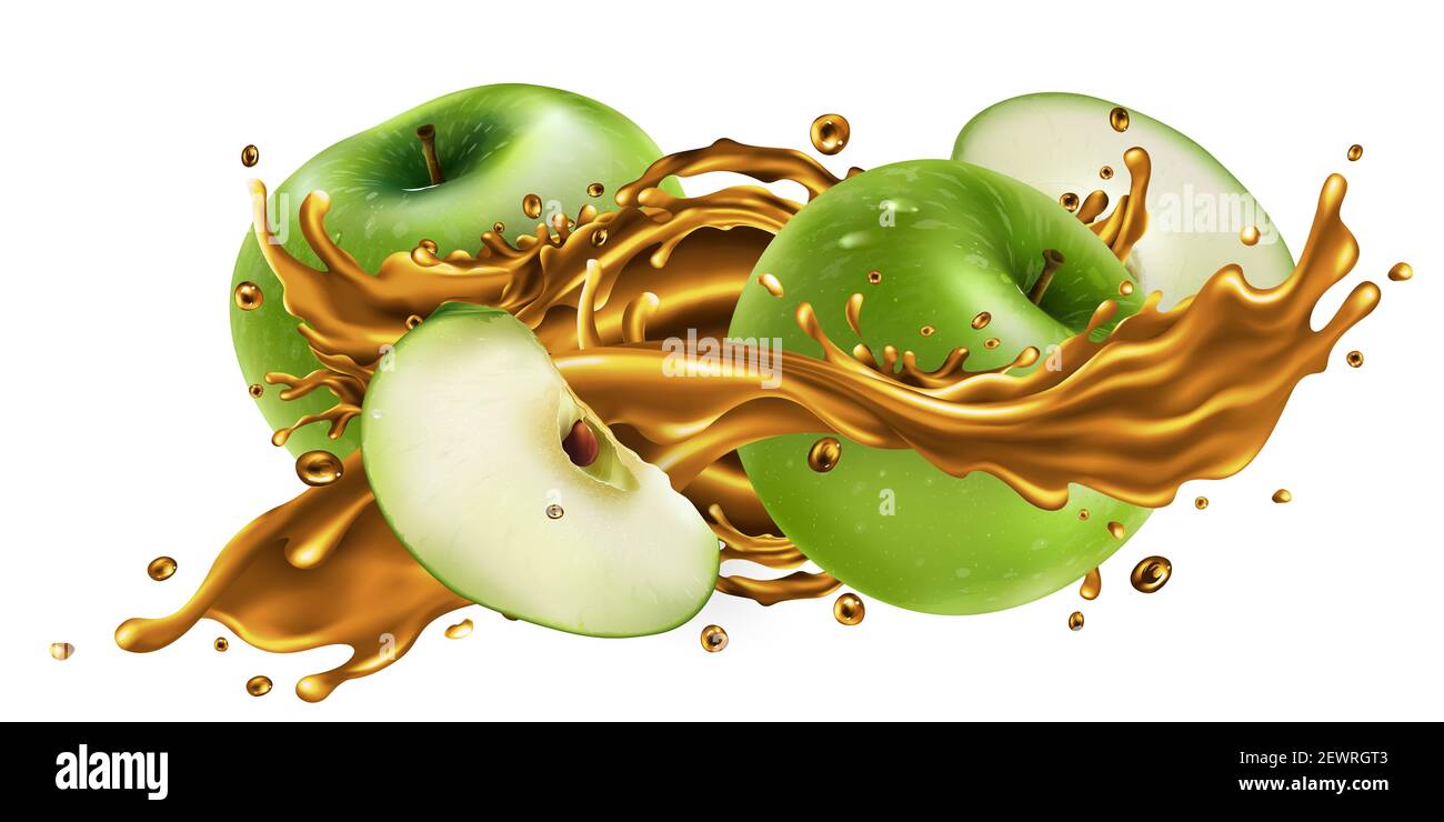 Green splash juice hi-res stock photography and images - Alamy