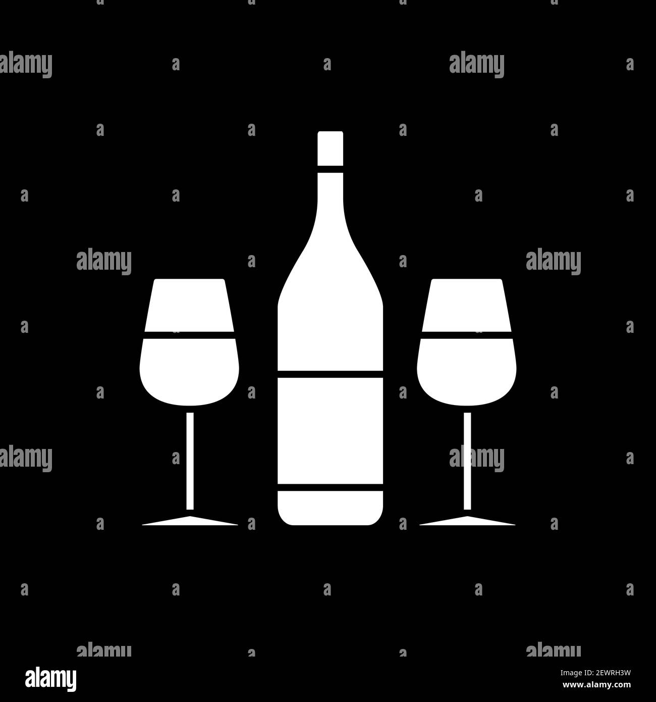 Romantic wine tasting Black and White Stock Photos & Images - Alamy