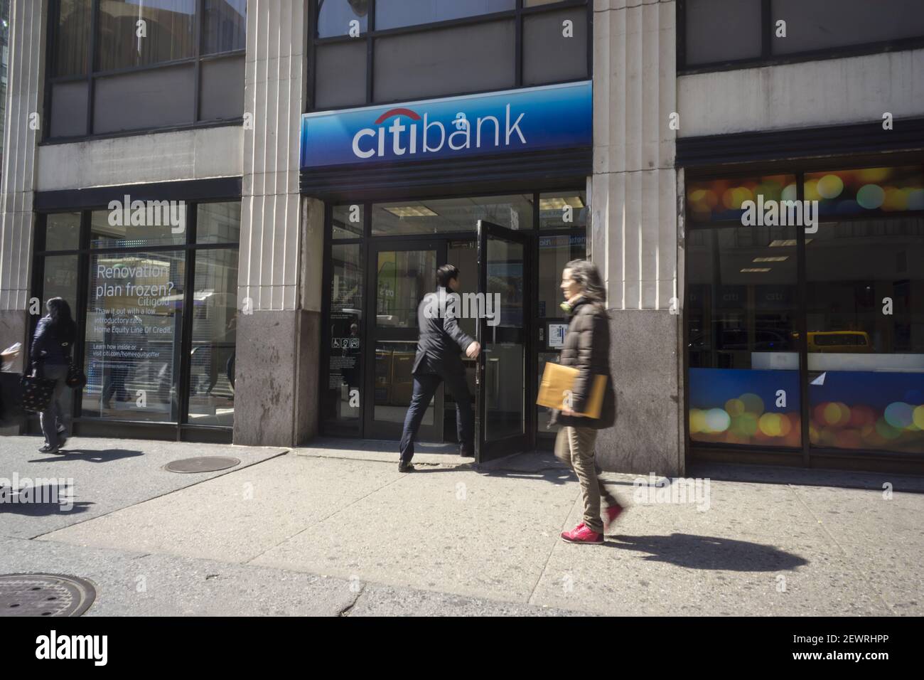 A branch of Citibank in New York on Monday, April 11, 2016. Citigroup ...