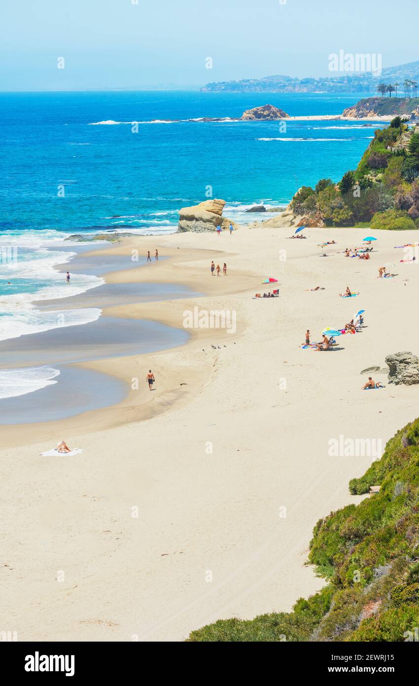 1000 steps beach california hi-res stock photography and images - Alamy