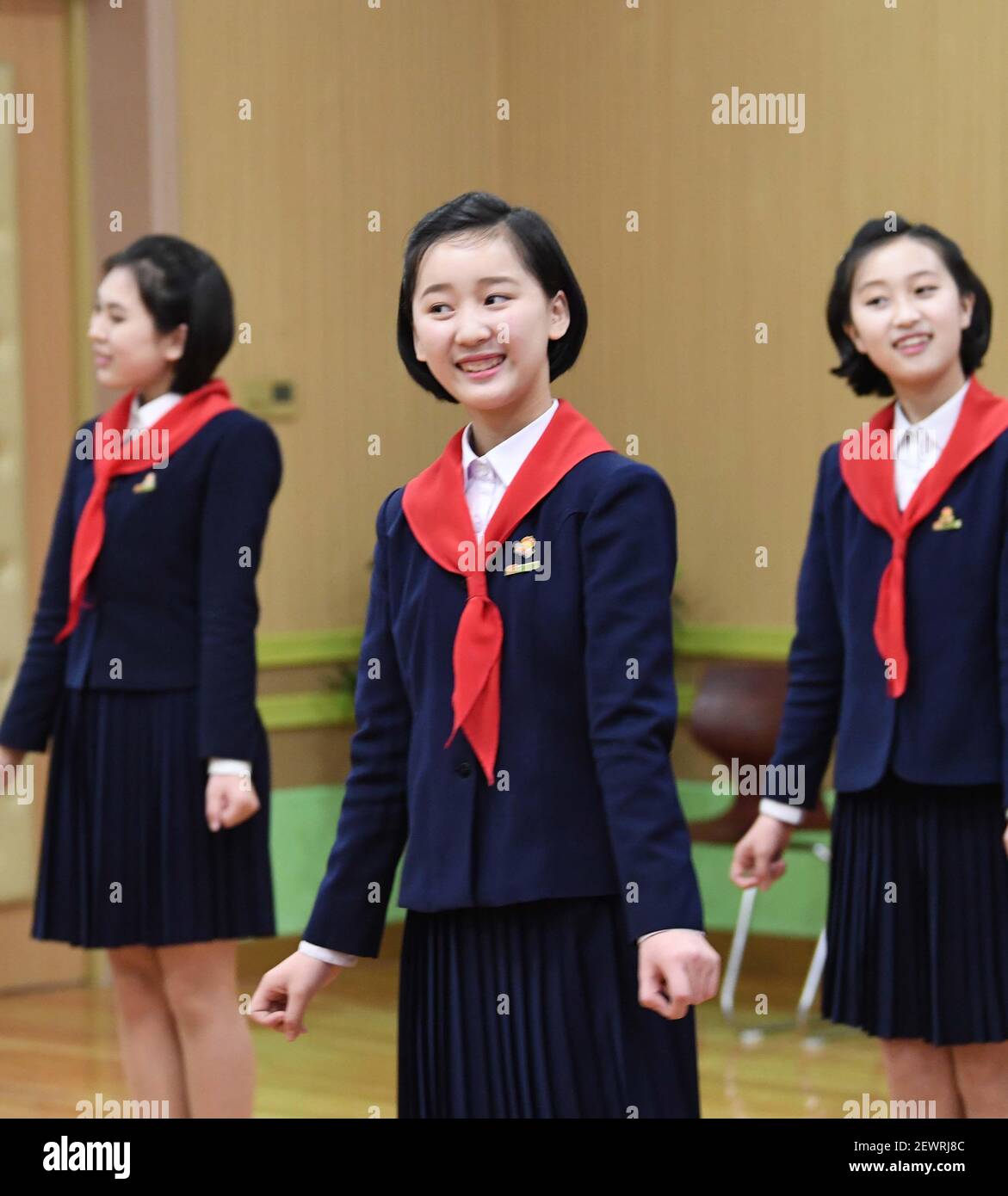 General views of North Korea seen in these hand out photos provided by ...