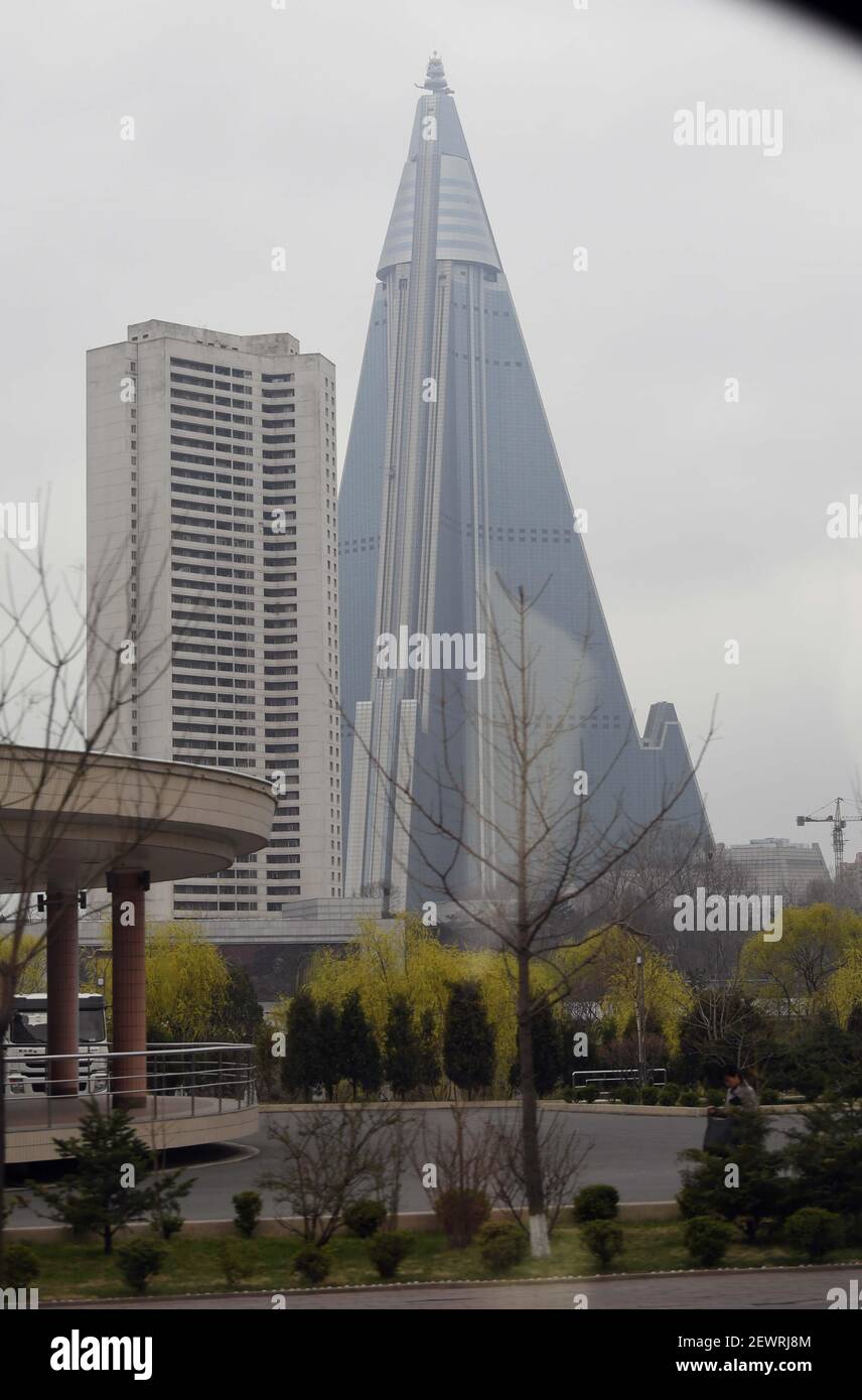 General views of North Korea seen in these hand out photos provided by ...