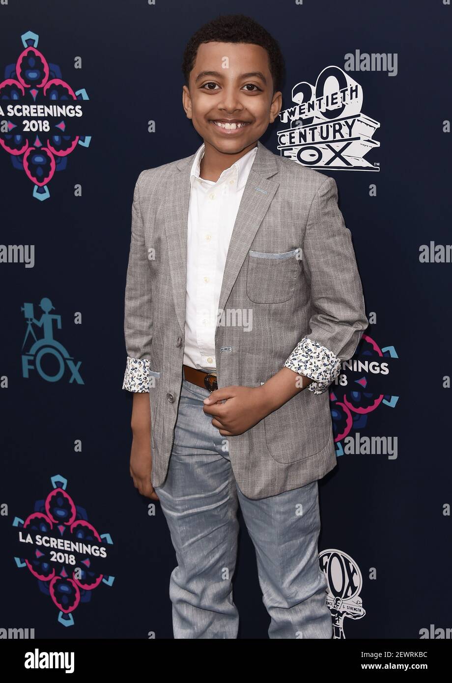 LOS ANGELES - MAY 24: Devin Trey Campbell attends the 2018 Fox LA ...