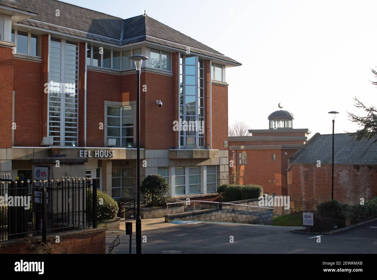 English Football League House Stock Photo - Alamy