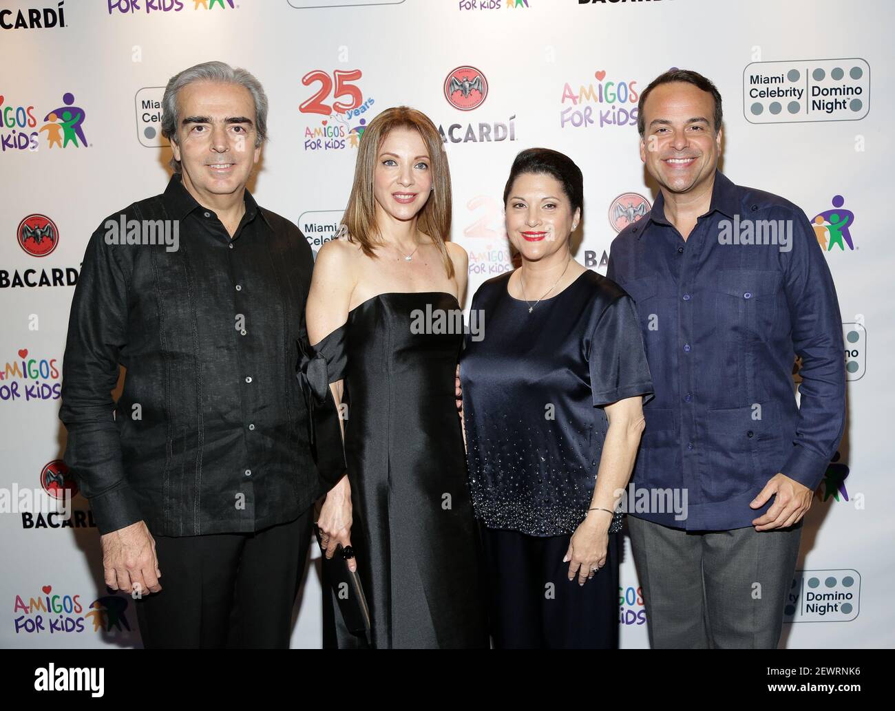 MIAMI, FL - JUNE 18: Lorenzo Lazo, Edith Gonzalez, Rosa Maria Plasencia ...