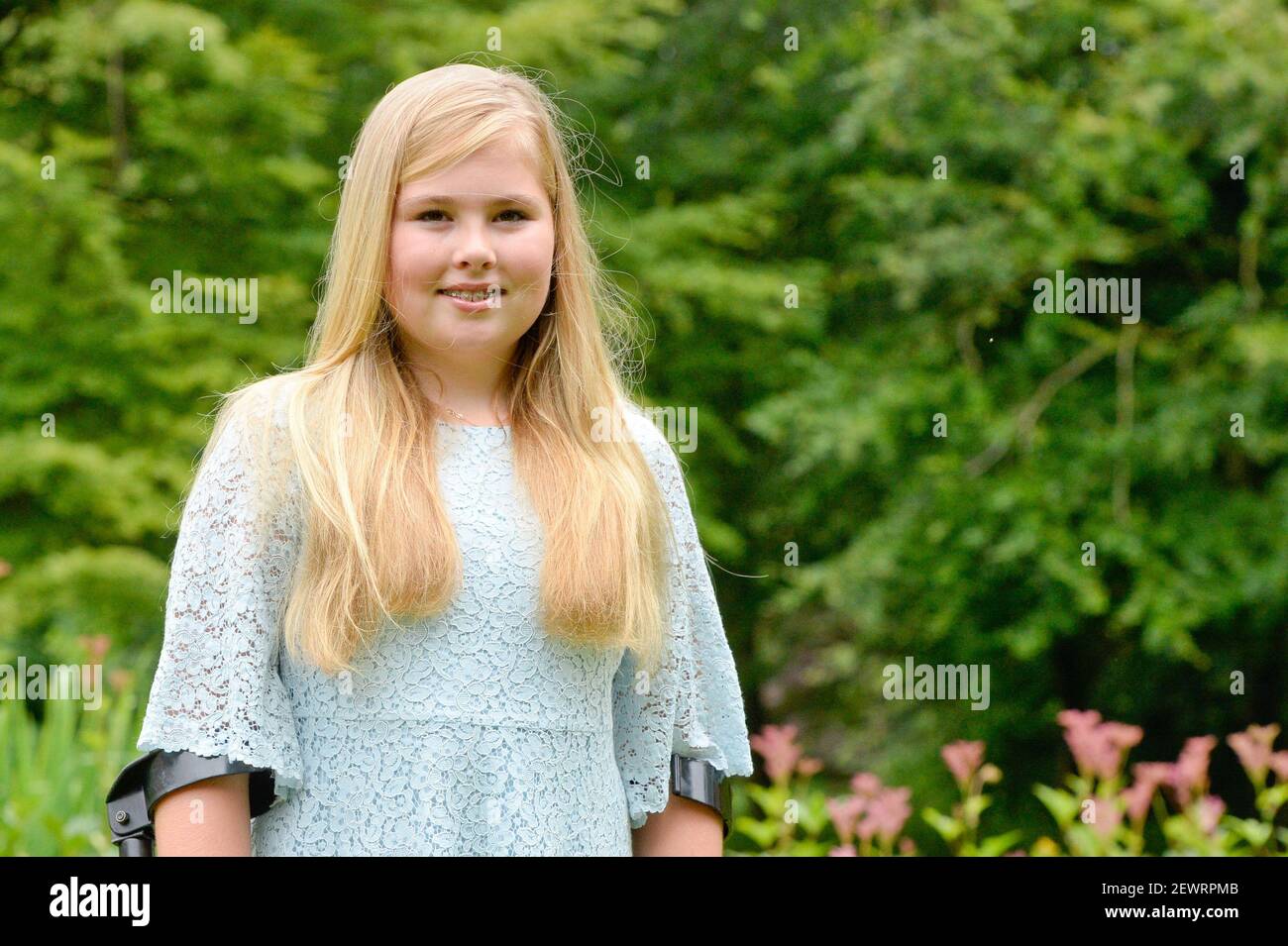 Crown Princess Amalia of the Netherlands celebrates her 16th birthday ...