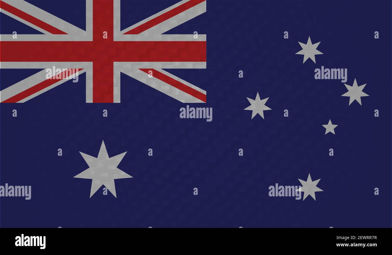 The flag of the state of Western Australia with grunge Stock Vector ...