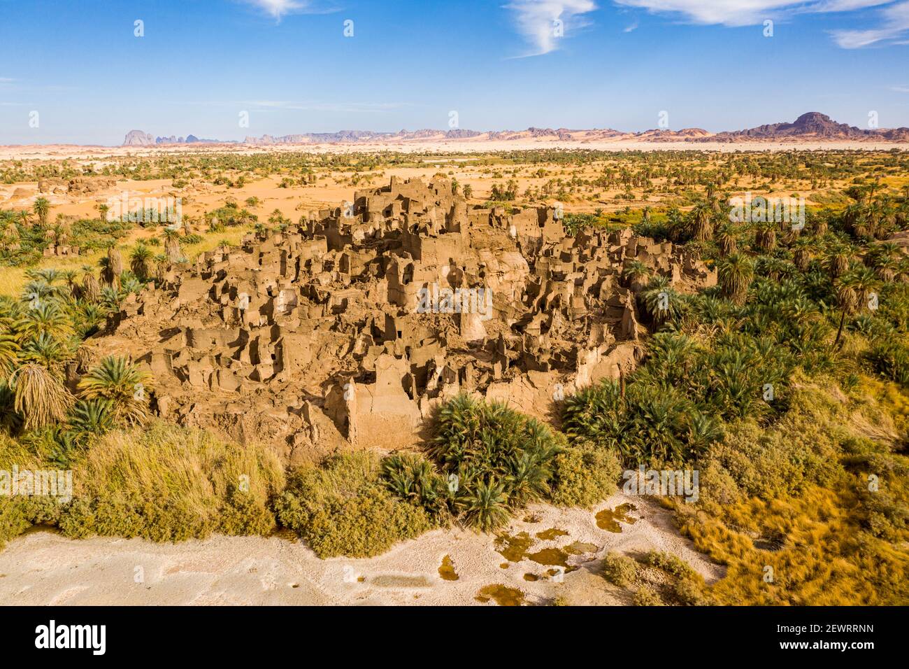 Fort of Pacot (Fort Djado), Djado plateau, Tenere Desert, Sahara, Niger ...