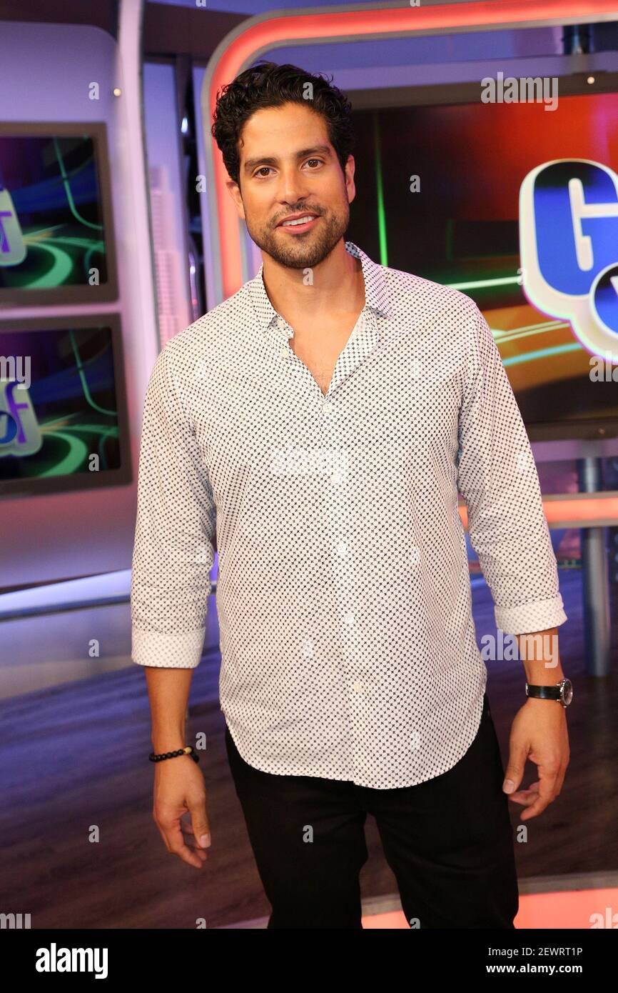 MIAMI, FLORIDA-JUNE 24: Actor Adam Rodriguez is seen on the set of El ...