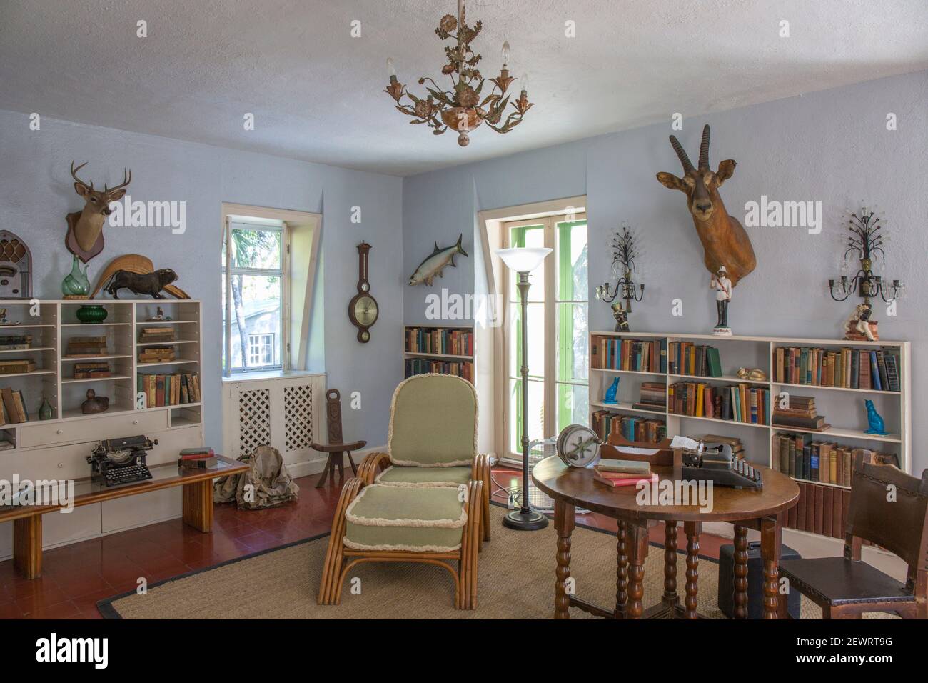 Author's studio at the Ernest Hemingway Home and Museum, Old Town, Key ...