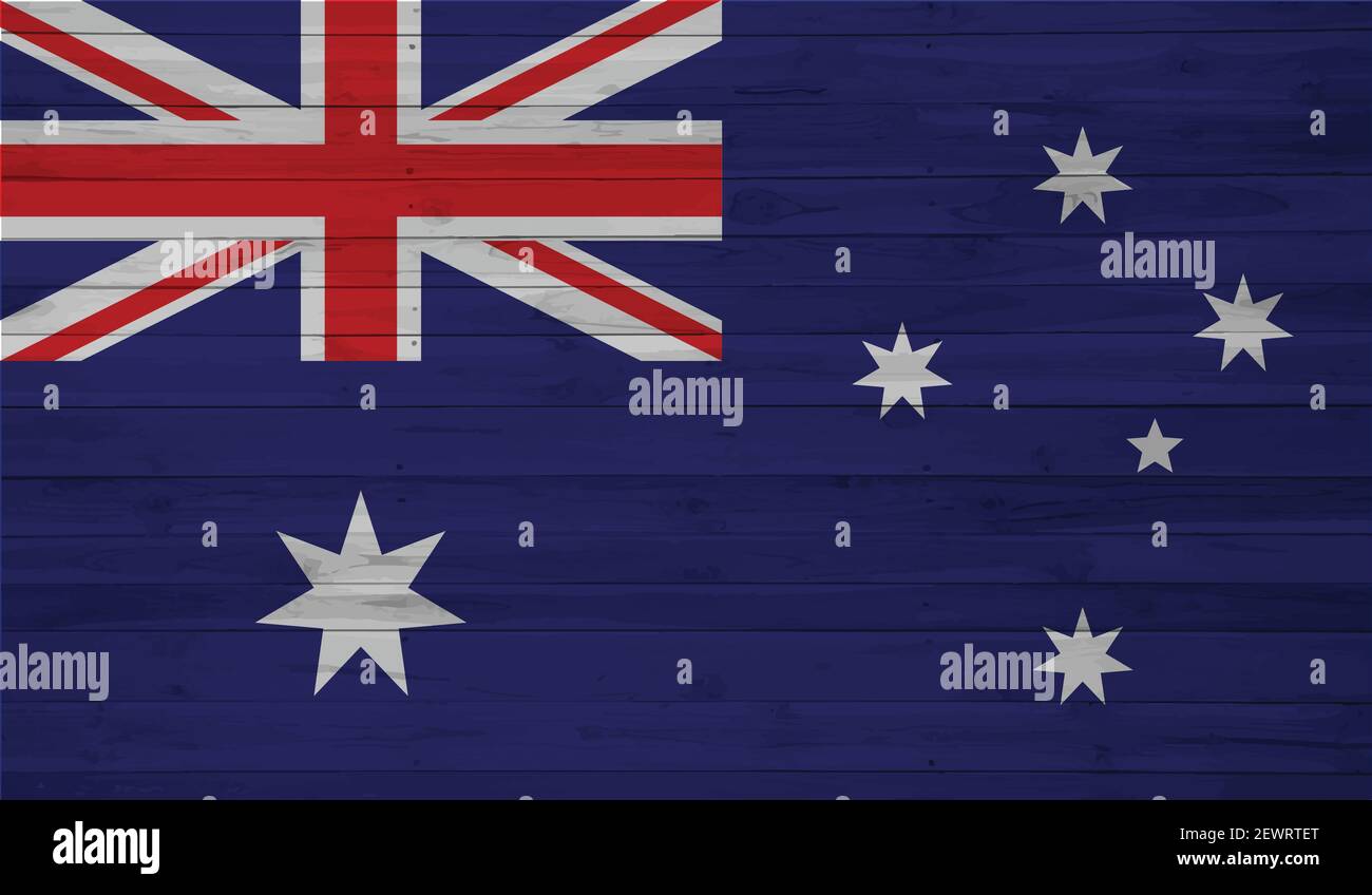 The flag of the state of Western Australia with grunge Stock Vector ...