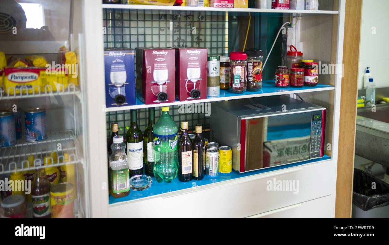 --FILE--The inside view of the Great Wall Station, the first Chinese ...