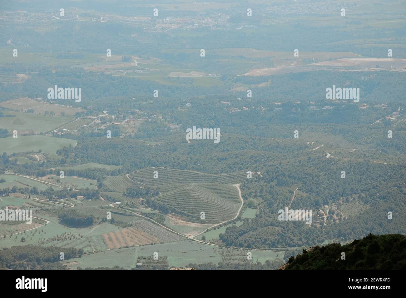 An aerial view of the natural landscape Stock Photo - Alamy
