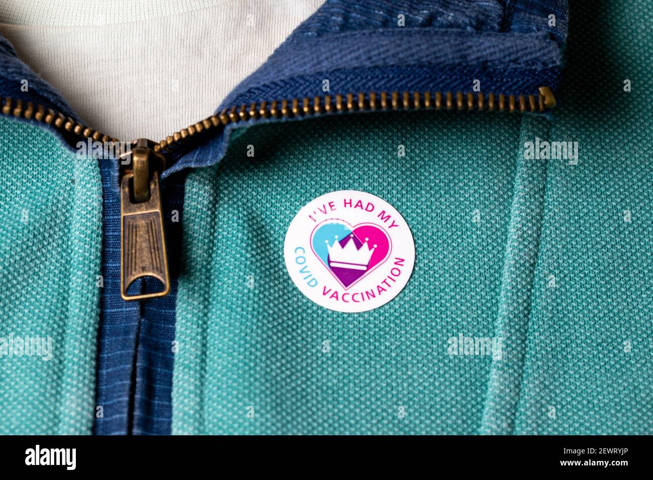 Nhs keyworker sticker hi-res stock photography and images - Alamy