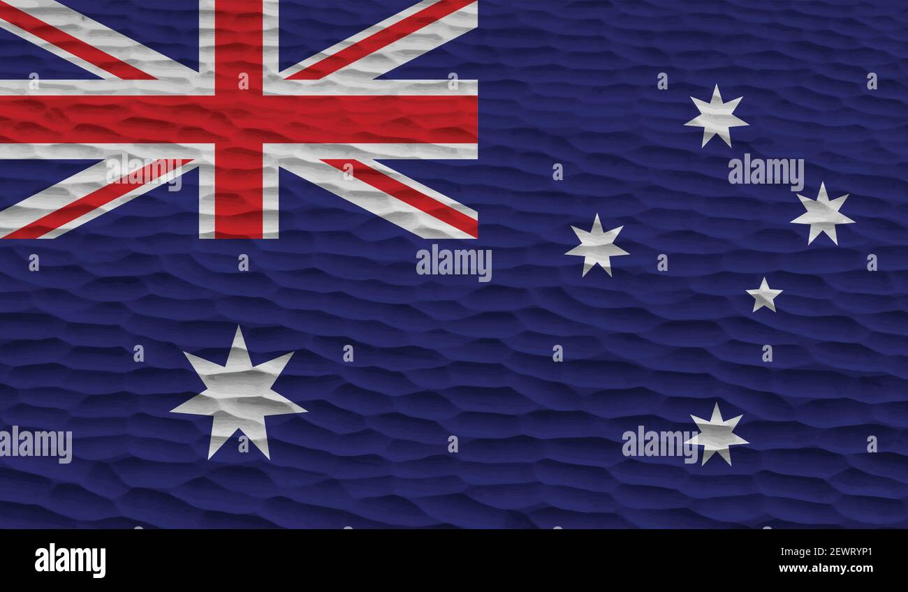 The flag of the state of Western Australia with grunge Stock Vector ...