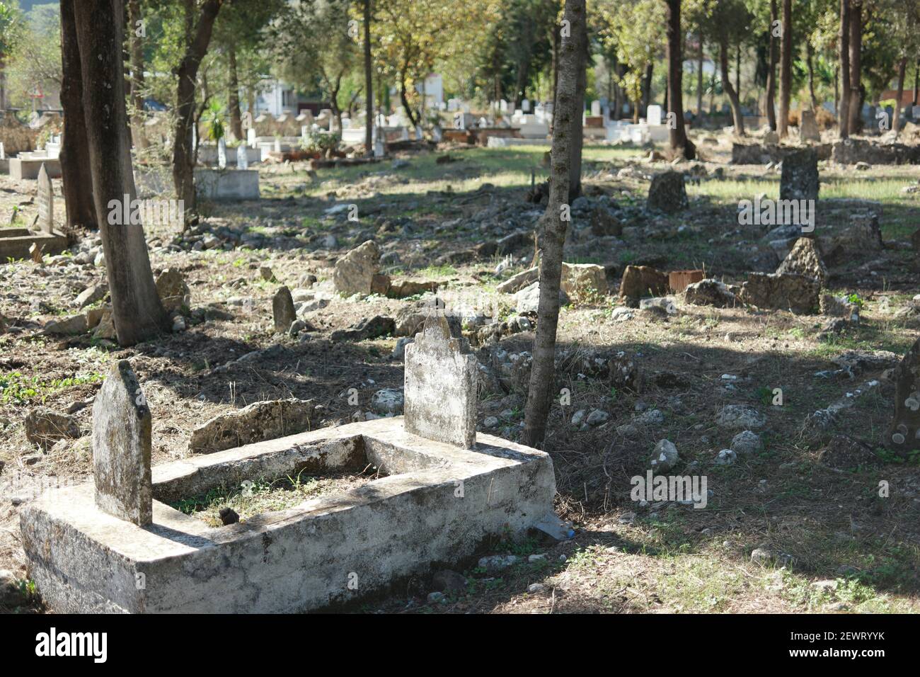 Old muslim cemetery hi-res stock photography and images - Alamy