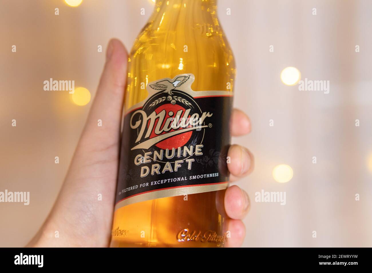 Miller genuine draft hi-res stock photography and images - Alamy