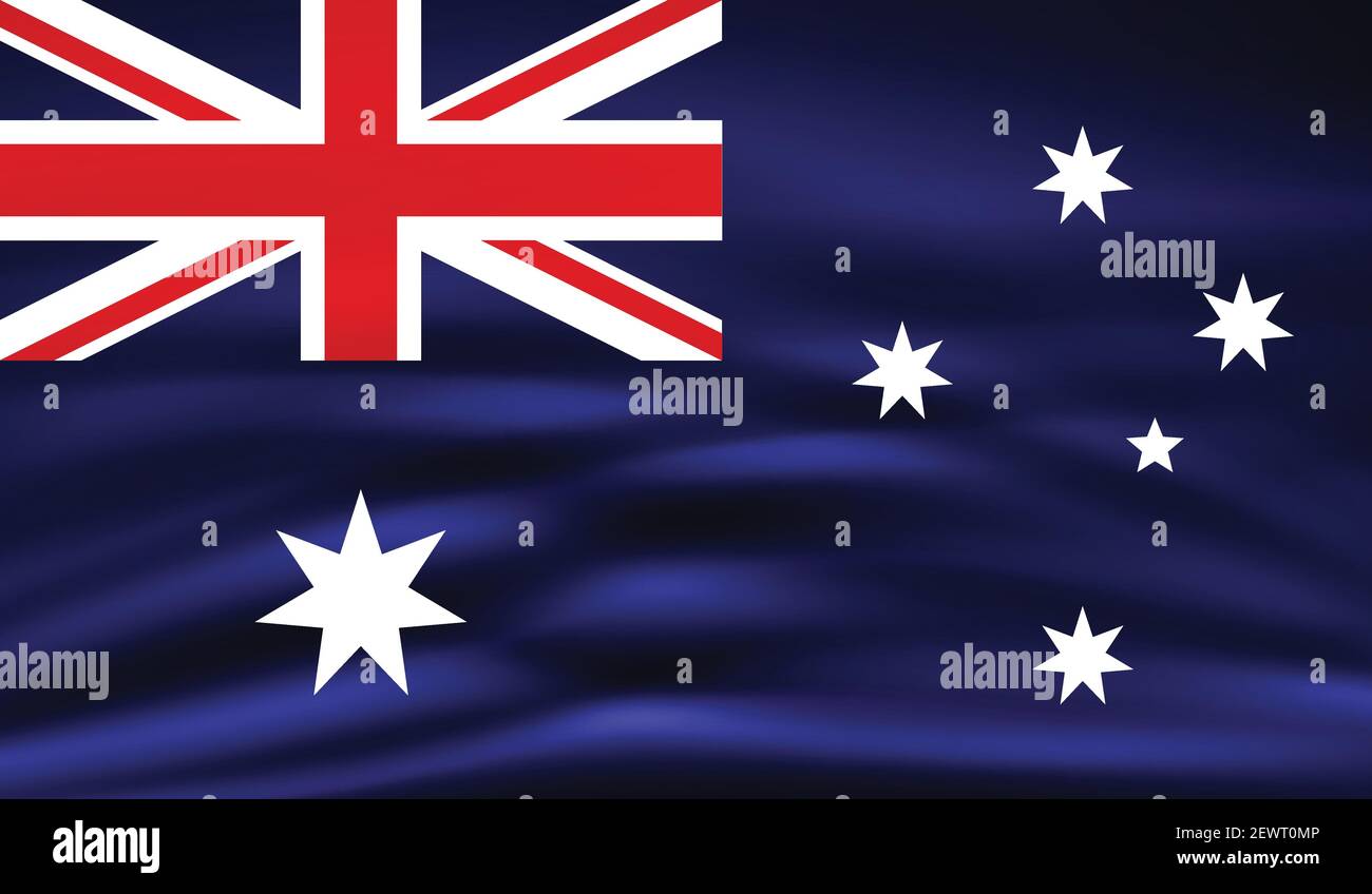 The flag of the state of Western Australia with grunge Stock Vector ...