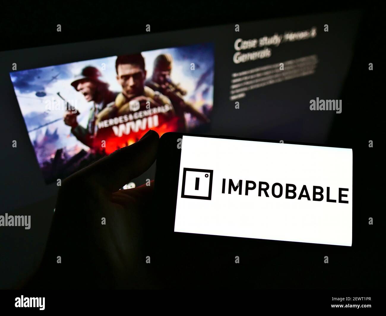Improbable logo hi-res stock photography and images - Alamy