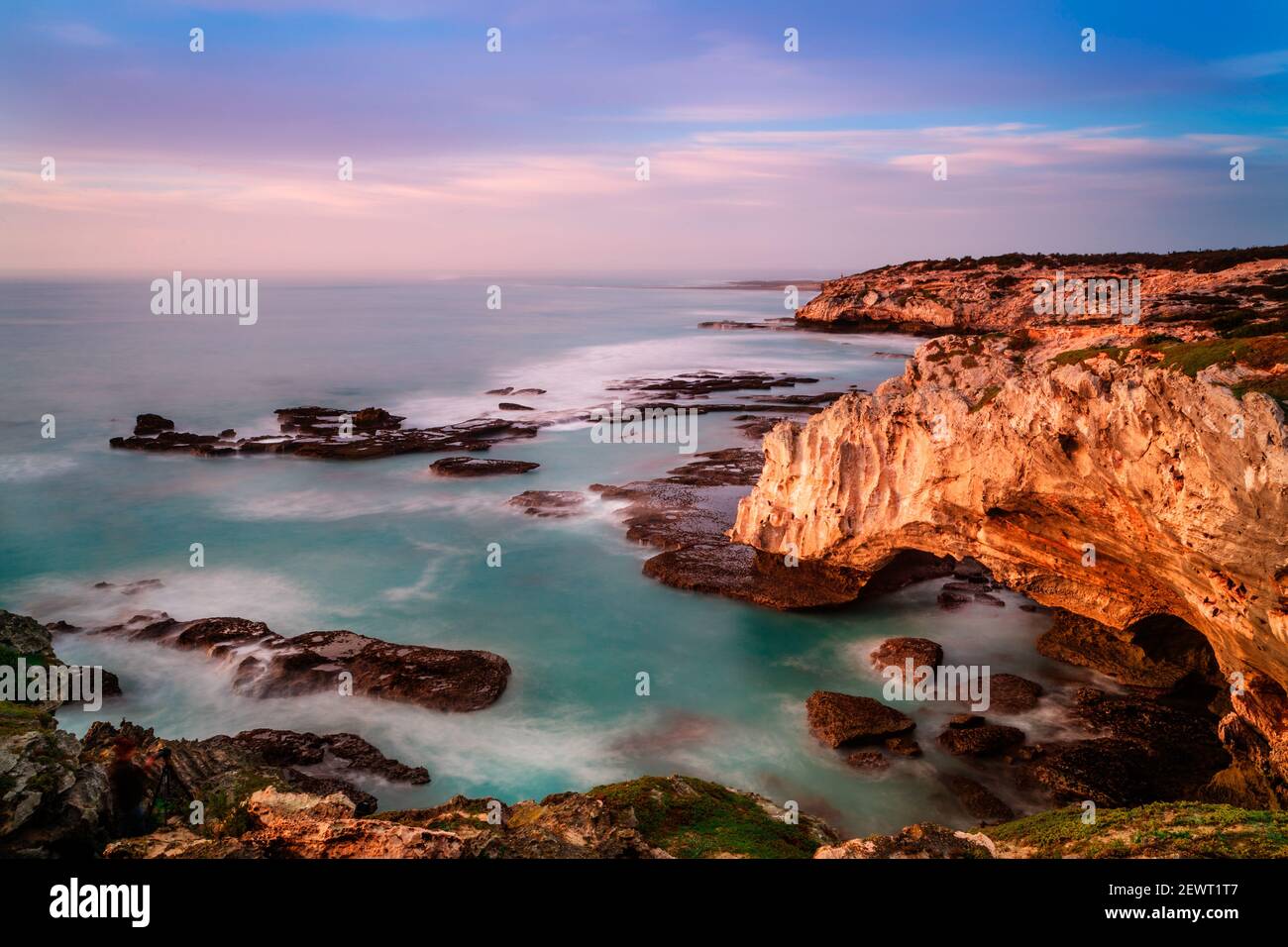 The dangerous and rugged coastline of Arniston where many shipwrecks ...