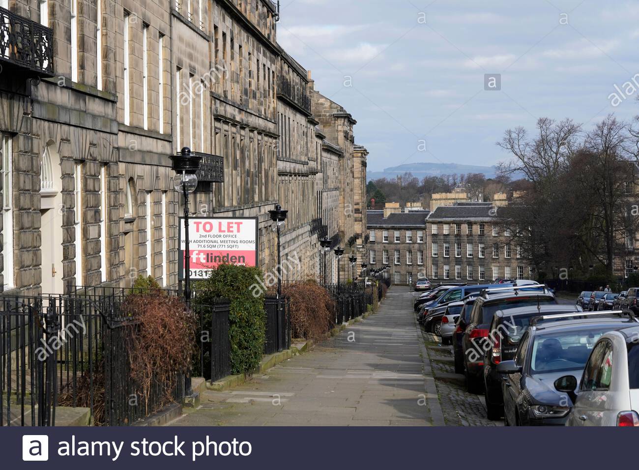 India Street with a view towards North West Circus Place, Edinburgh New ...