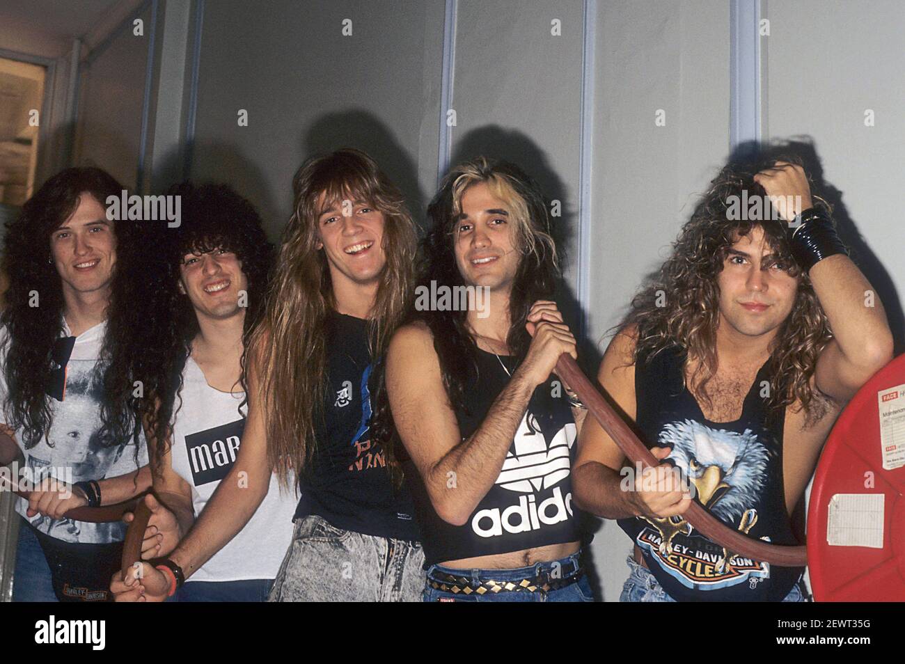 Cold Sweat at a photoshoot at the Columbia Hotel. London, 03.09.1990 ...