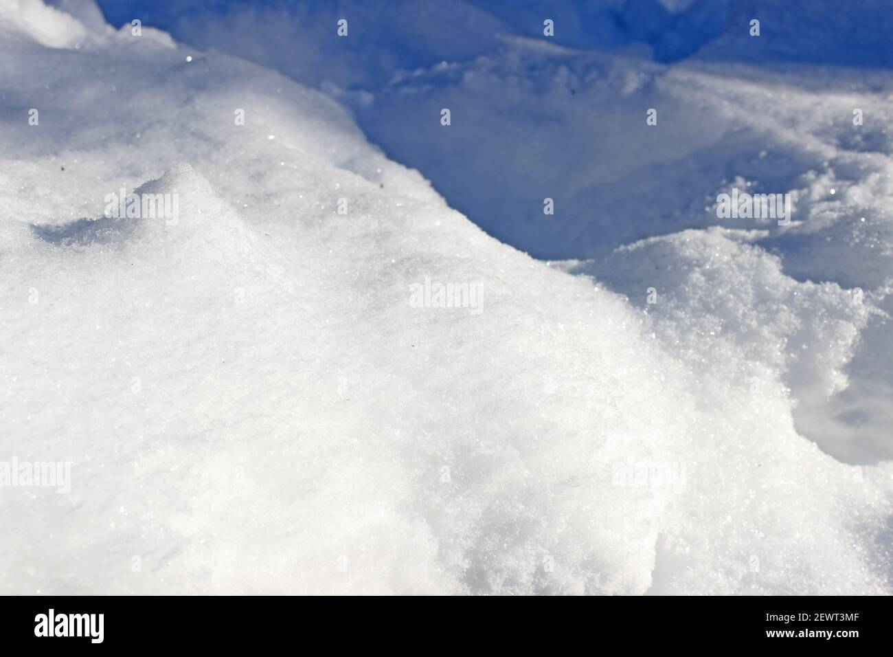 Snowdrift isolated on white background for design Stock Photo - Alamy