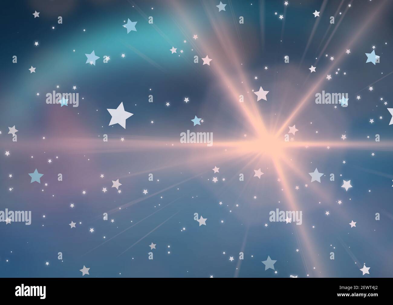 Pink background white stars hi-res stock photography and images - Alamy