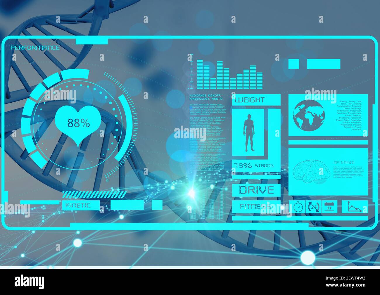Scientific data processing with human body and scope scanning over dna ...