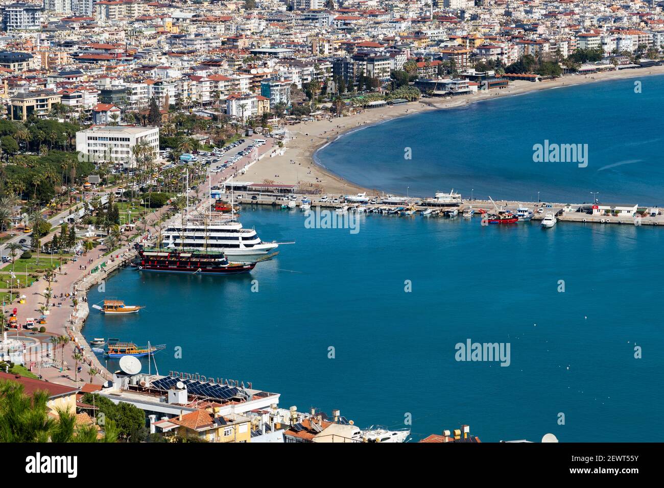 Alanya turkey coastline hi-res stock photography and images - Alamy
