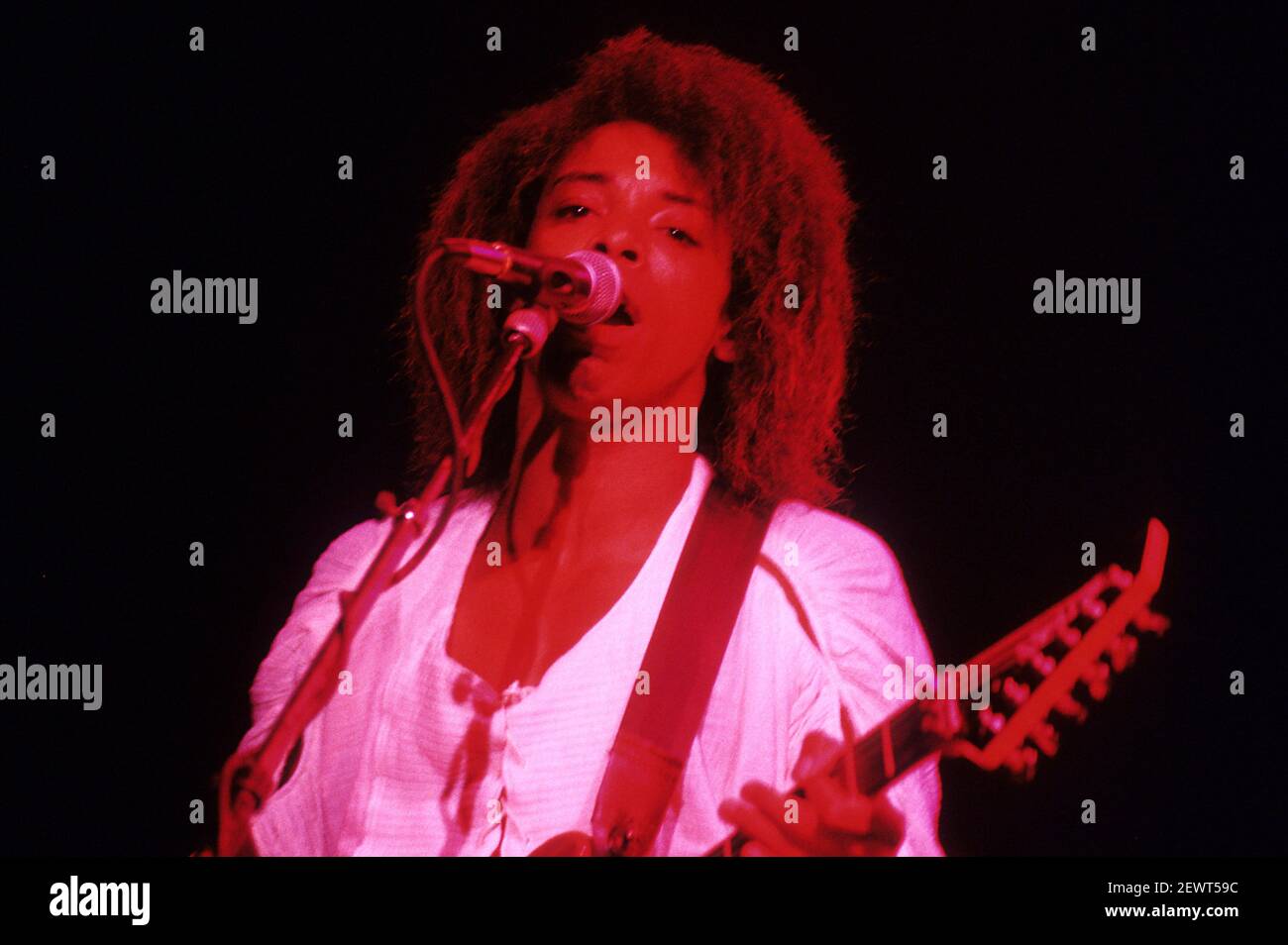 Brion James from Dan Reed Network live at the Marquee Club. London, 08 ...