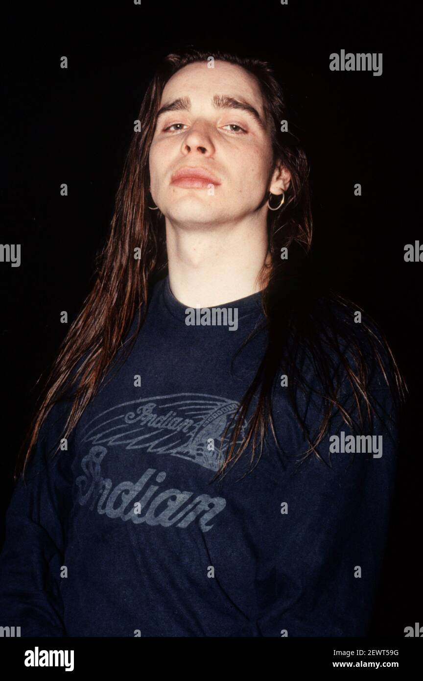 Christian Riou of Claytown Troupe backstage at the Marquee Club. London ...